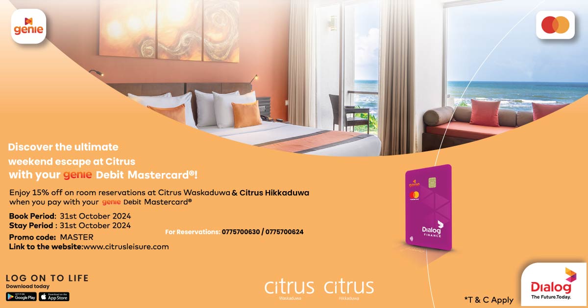 Mastercard Offers at Citrus Hotels | Promotions | Dialog genie