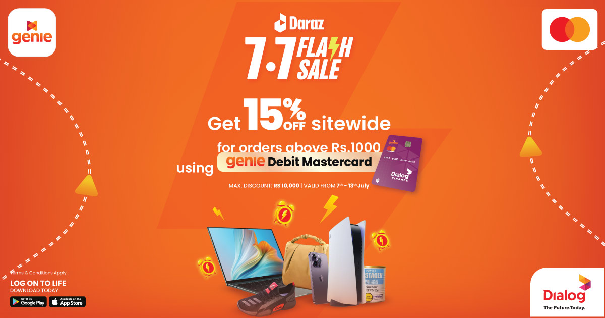 Daraz 7.7 Sale | Promotions | Dialog genie