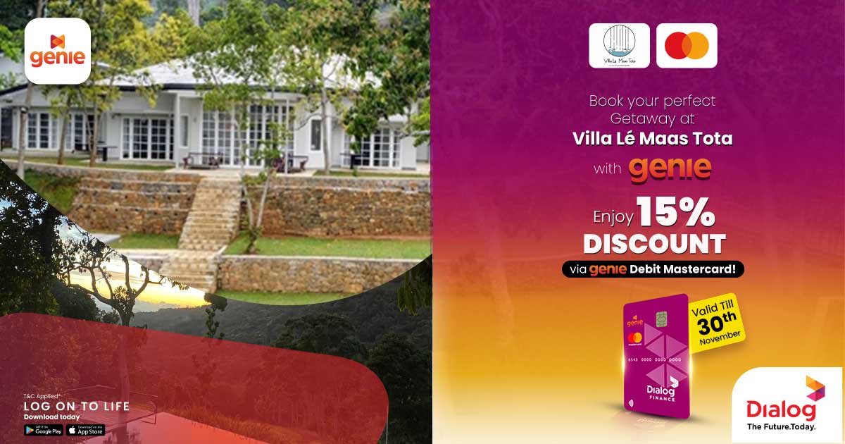 15% Discount at Villa Lé Maas Tota | Promotions | Dialog genie
