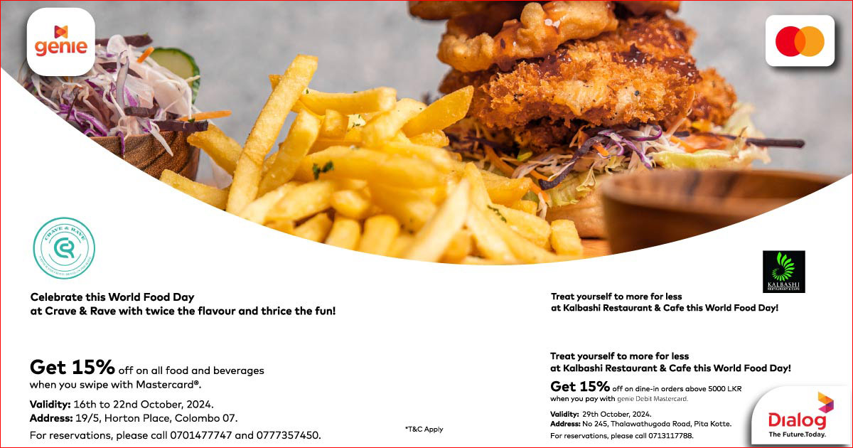 Mastercard World Food Day Offers | Promotions | Dialog genie