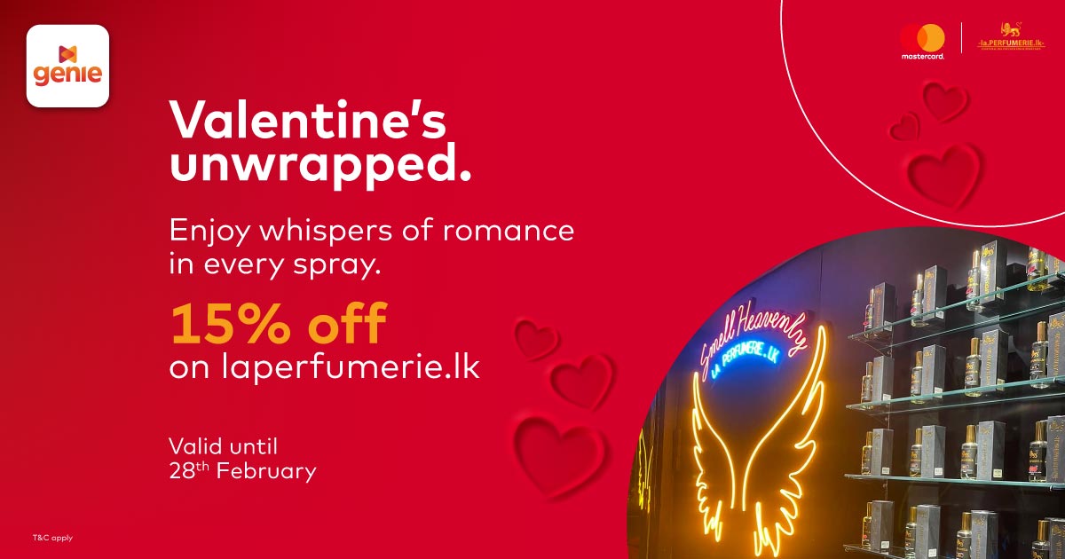 La Perfumerie x genie: Valentine’s Unwrapped | Promotions | Dialog genie