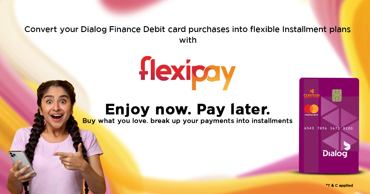 Flexipay by Dialog Finance | Products | Dialog genie